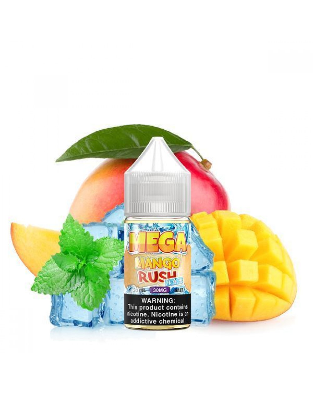 Mango Rush Ice by MEGA Salt 30ml | Salt Nicotine